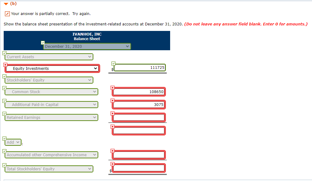 Solved At December 31 2020 The Available for sale Debt Chegg