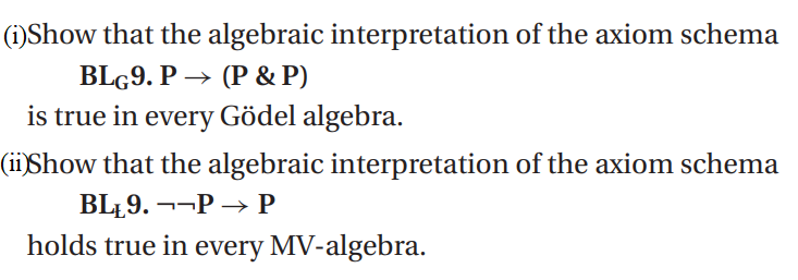 Solved (i)Show that the algebraic interpretation of the | Chegg.com