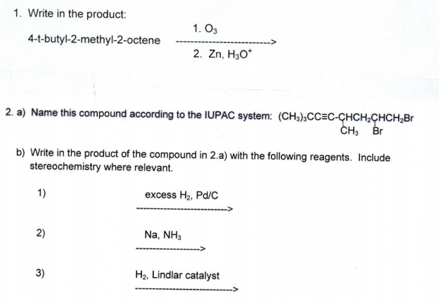 Solved 1. Write in the product: 1. 03 | Chegg.com