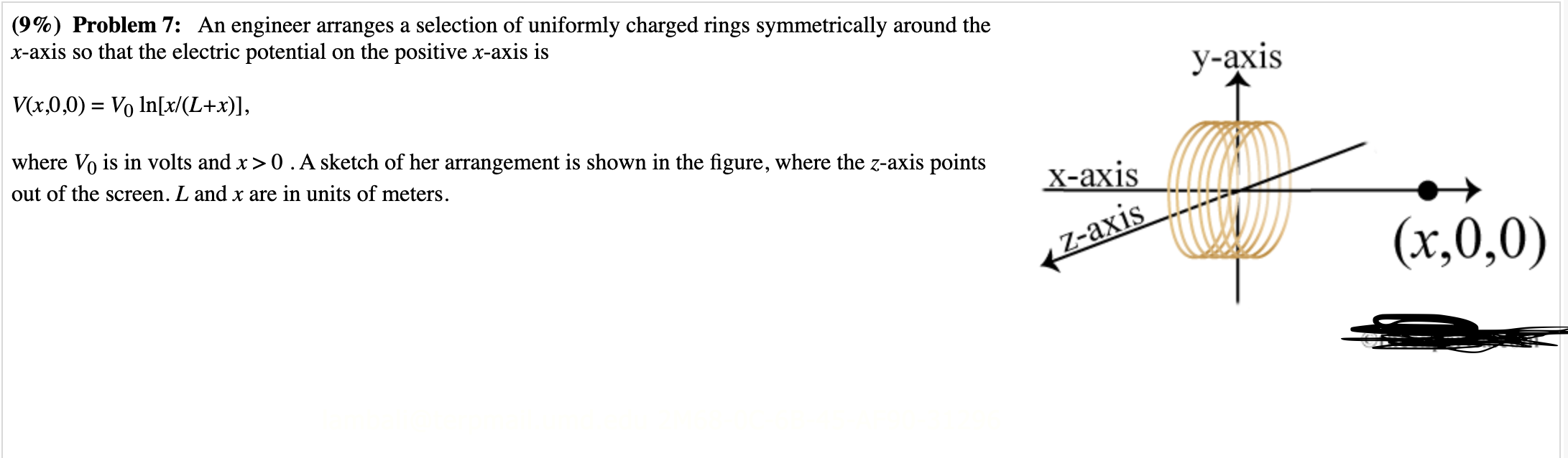 Solved (9\%) Problem 7: An engineer arranges a selection of | Chegg.com