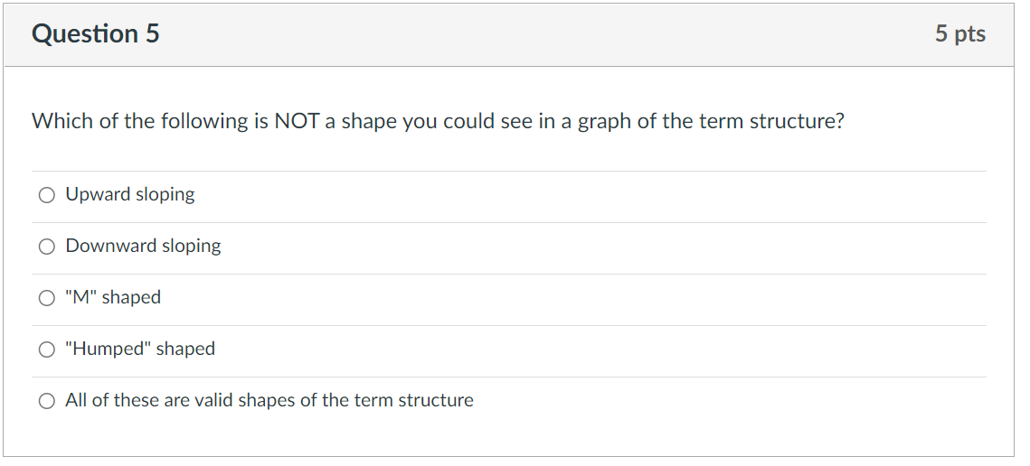 Solved Which of the following is NOT a shape you could see | Chegg.com