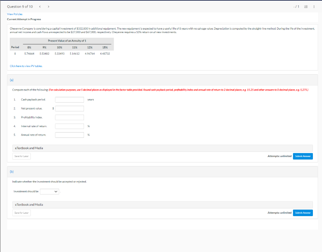Solved eTextbook and Media (b) Indicate whether the | Chegg.com