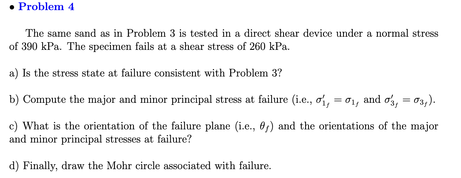 Solved **Only ﻿answer problem 4. ﻿Problem 3 ﻿pic is ﻿only | Chegg.com