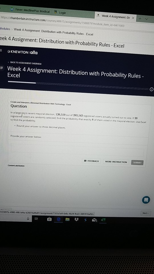 Solved . M Fever: MedlinePlus Medical Login | Chegg.com