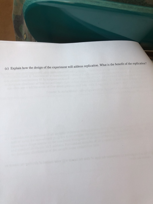 Solved 2. Rescarchers are designing an experiment to compare | Chegg.com