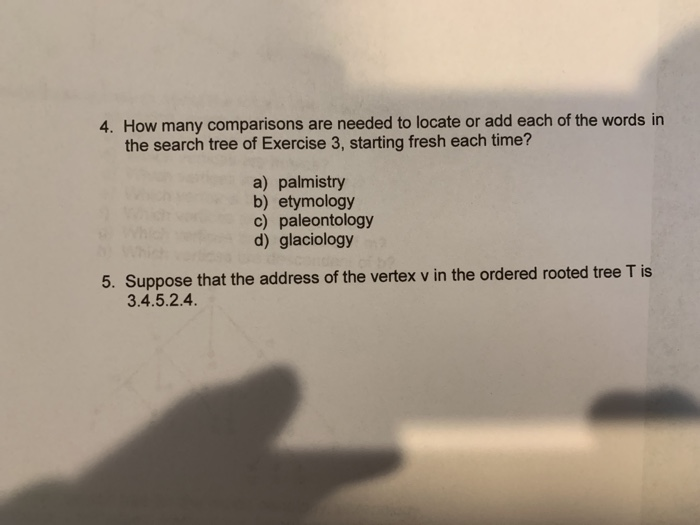 4 How Many Comparisons Are Needed To Locate Or Add