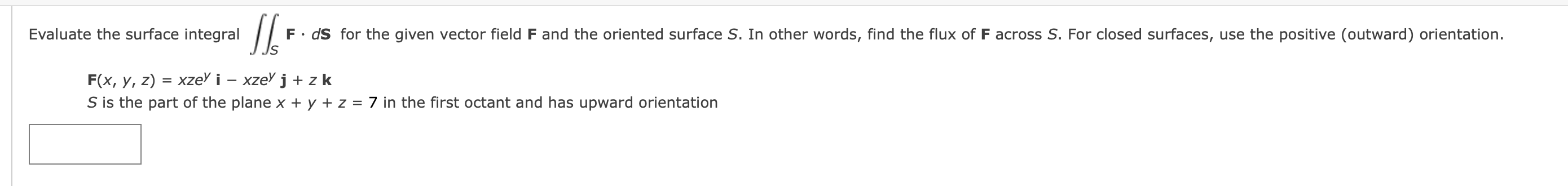 Solved Evaluate the surface integral Sle Fids for the given | Chegg.com
