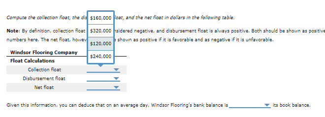 Solved 6. Check clearing and the use of float Float is | Chegg.com