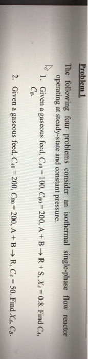 Solved Problem 1 The following four problems consider an | Chegg.com