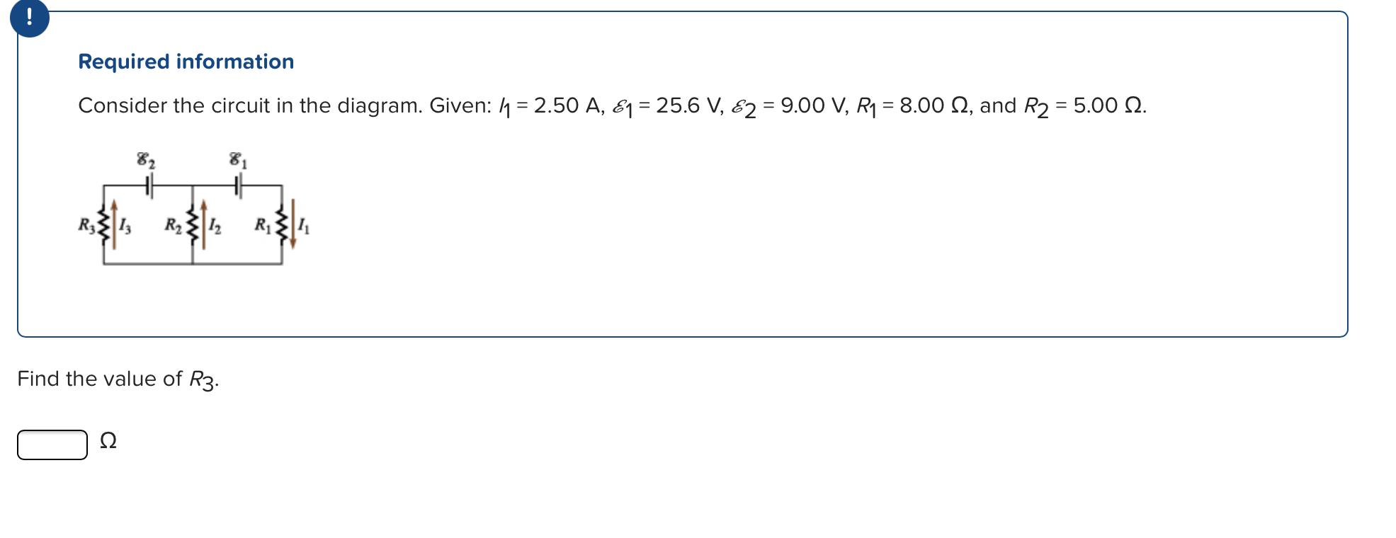 Solved Required information Consider the circuit in the | Chegg.com