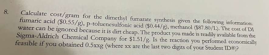 INSTRUCTIONS A. SETTING UP THE EXPERIMENT Part 1: 1. | Chegg.com