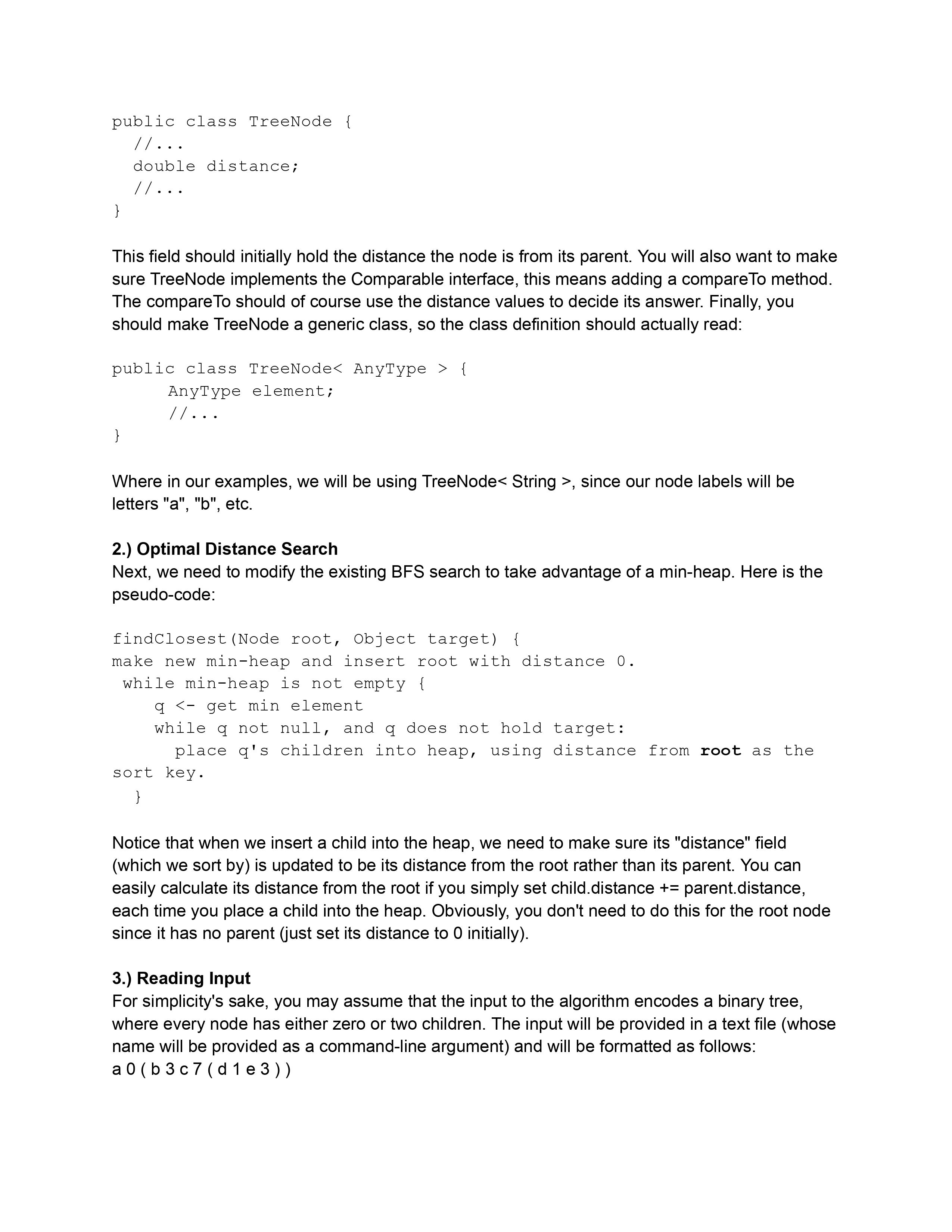 Solved Data Structures Assignment - Modified BFS We have | Chegg.com