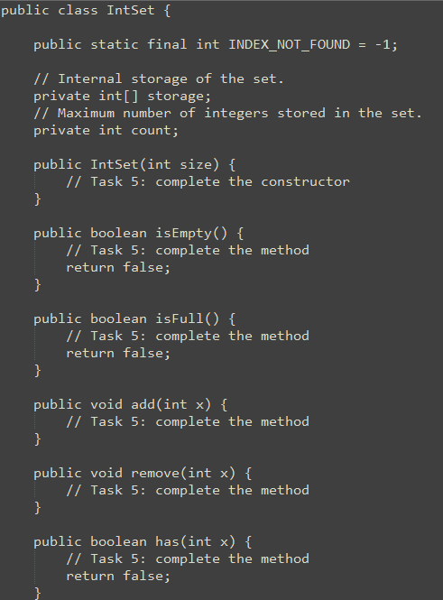 Solved In This Task You Are Going To Implement A Class 1125