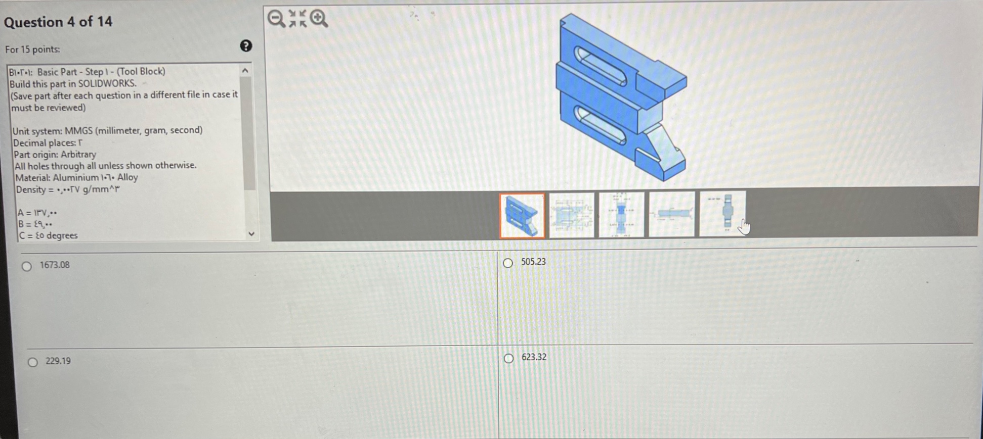 Solved A = 137,00 B = 49,00 C = 45 degrees Options: | Chegg.com