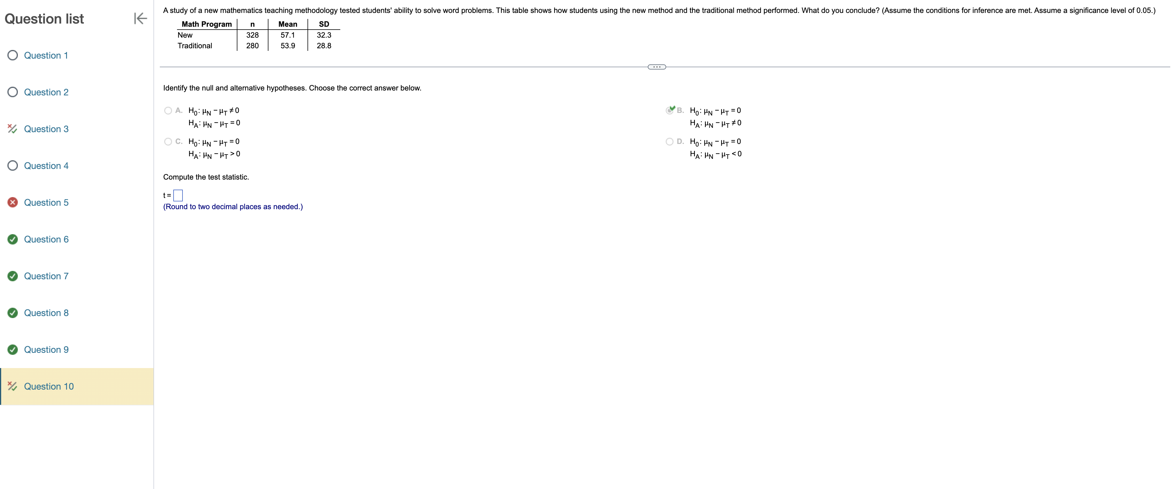 Solved Identify the null and alternative hypotheses. Choose | Chegg.com