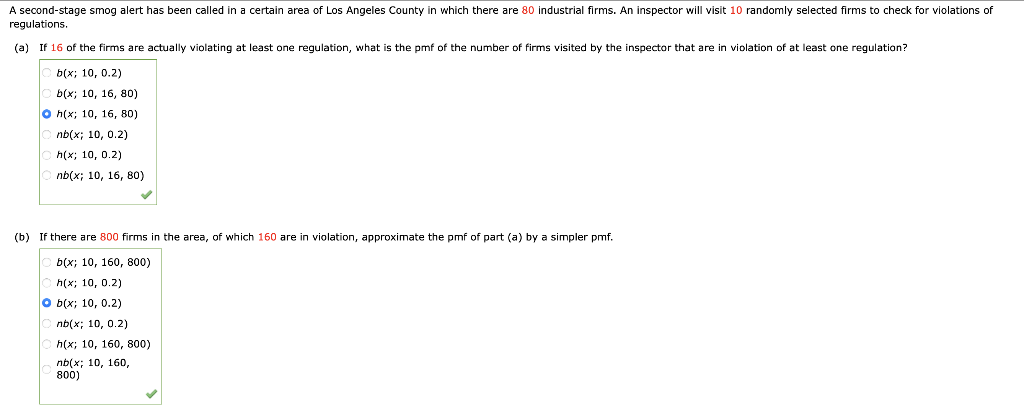 Solved regulations. (b) If there are 800 firms in the area, | Chegg.com