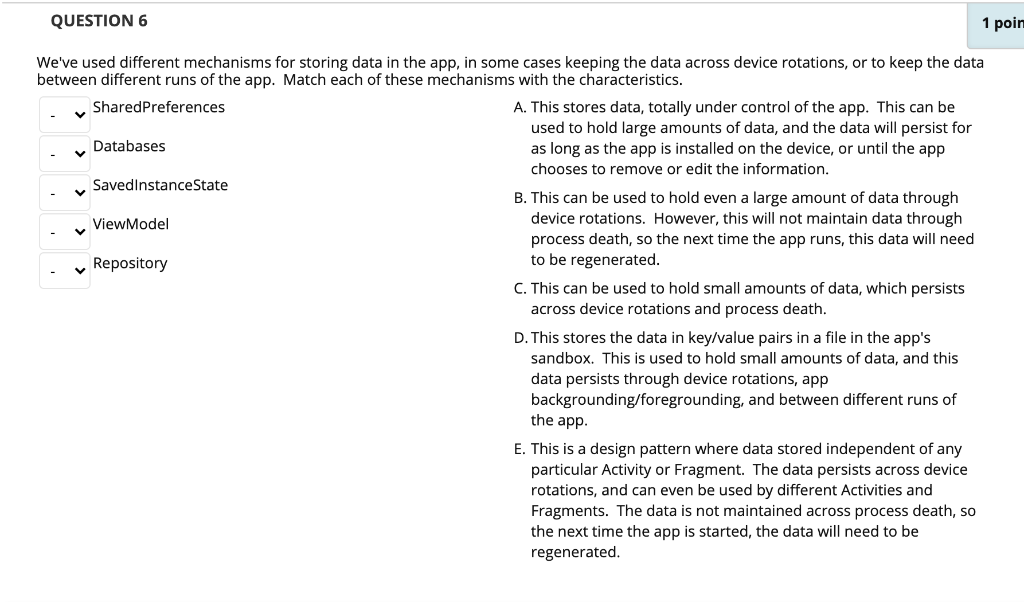 Solved Match each of these tasks with the classes that | Chegg.com