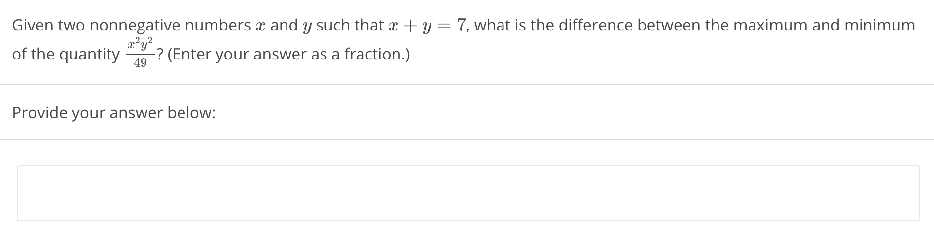 Solved y2 Determine the maximum area of a rectangle | Chegg.com