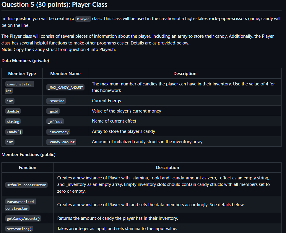 Solved I need help building code for question 5. All code I | Chegg.com