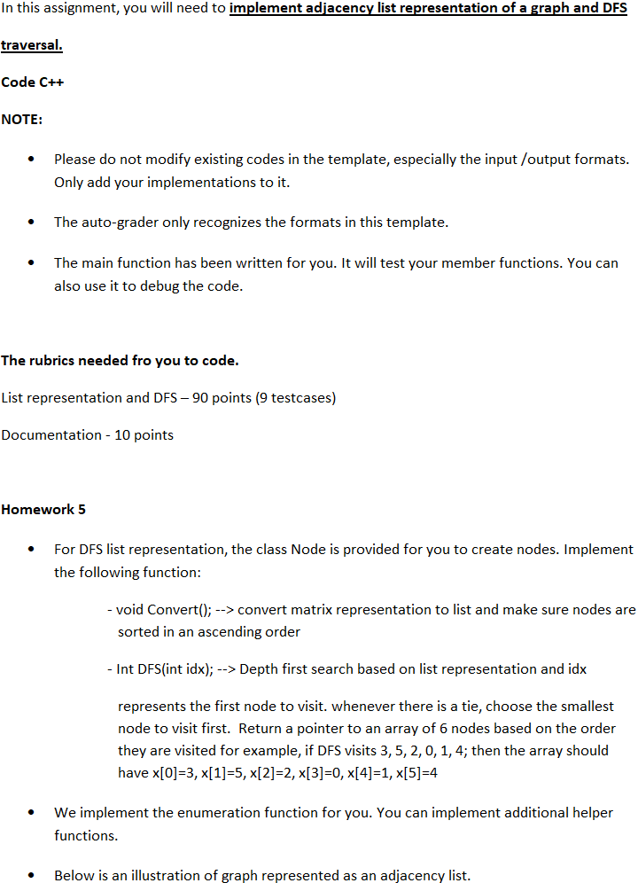 Solved In this assignment, you will need to implement | Chegg.com