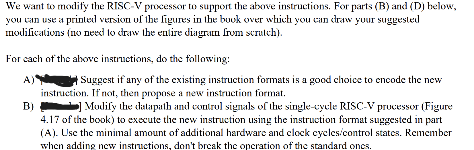 Solved Consider the following instructions that are not | Chegg.com