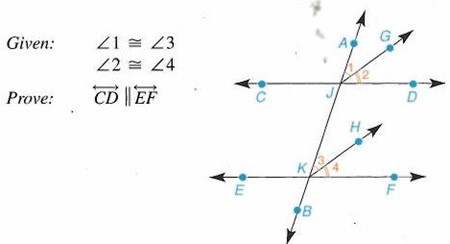 Solved Given: ∠1≅∠3∠2≅∠4 Prove: CD∥EF | Chegg.com