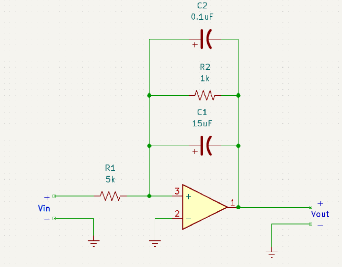 Solved find the Vout in terms of R and C , do not plug in | Chegg.com