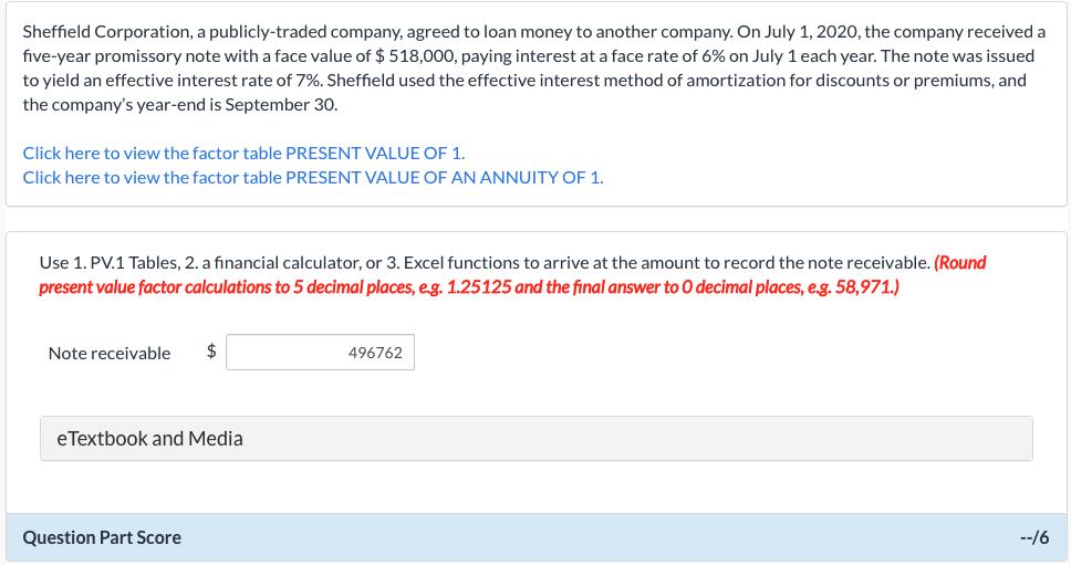 Solved Prepare a schedule of note premium / discount | Chegg.com