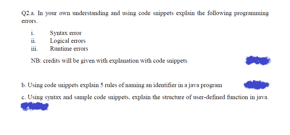 Solved Q2.a. In your own understanding and using code | Chegg.com