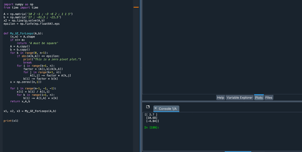 Solved Why is my following code not showing the correct | Chegg.com