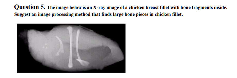 Solved Question 5. The image below is an X-ray image of a | Chegg.com
