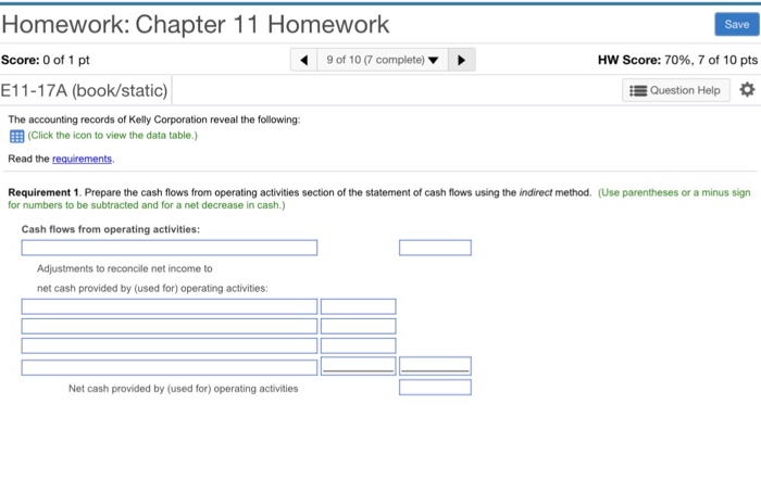 Solved Homework Chapter 11 Homework Save Score 0 Of 1 Pt 9