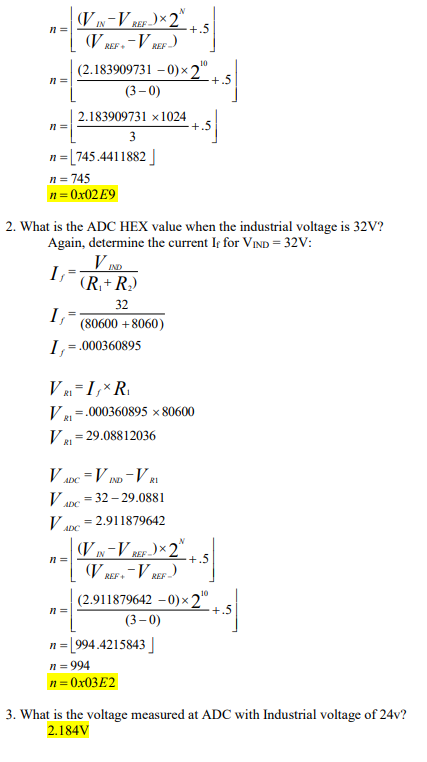 Solved Assume you are using a 12-bit ADC. Assume | Chegg.com