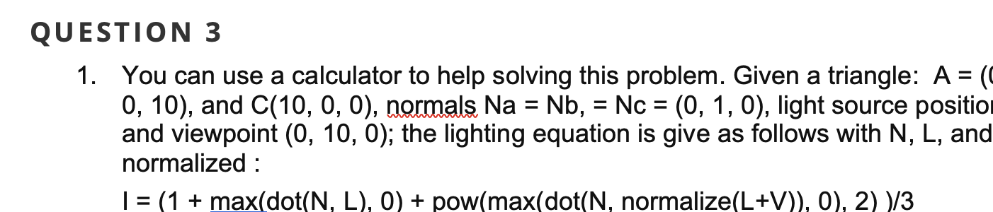 Solved = a = = QUESTION 1 1. Given a line in device | Chegg.com