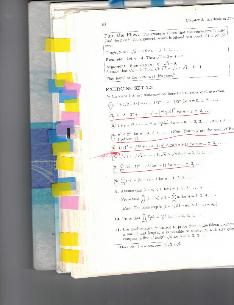 Solved Find the Flaw: The example shows that the conjecture | Chegg.com