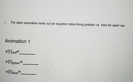 Solved Exploration 2.1: Compare Position vs. Time and | Chegg.com