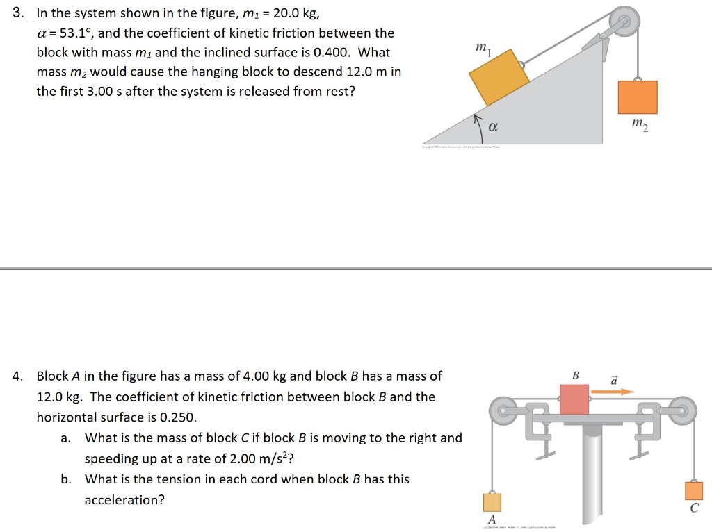 Solved Instructions: Answer the following force and motion | Chegg.com