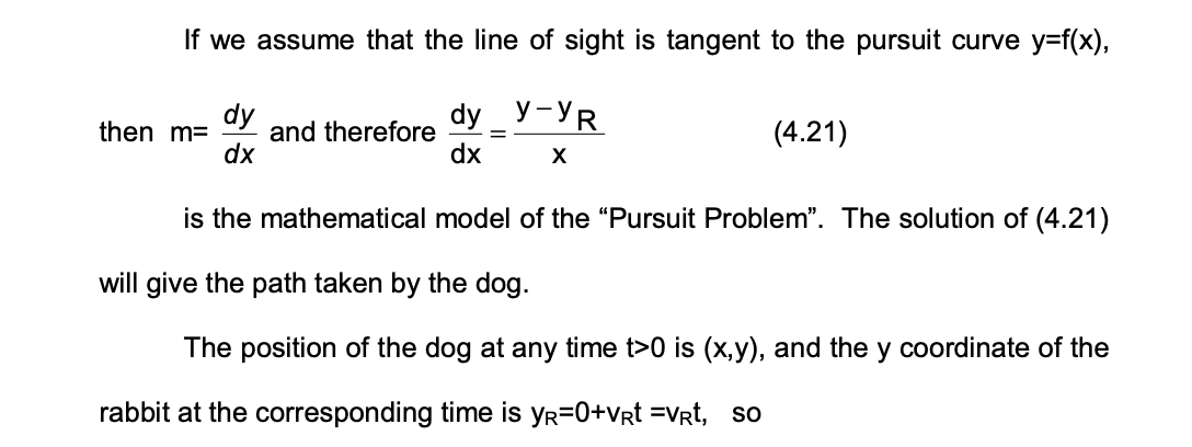 A dog chasing a rabbit is shown in Figure 4.4. The | Chegg.com