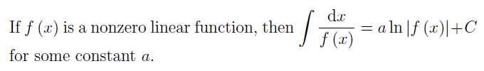 Solved If f(x) is a nonzero linear function, then | Chegg.com