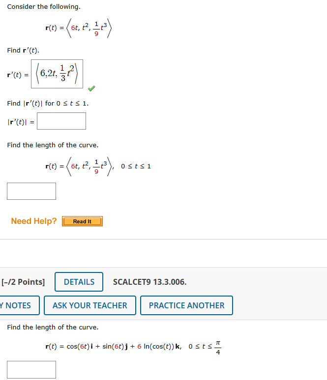 Solved If r(t)=u(t)×v(t), where u and v are the vector | Chegg.com