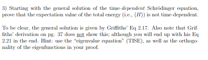 Solved 3) Starting with the general solution of the | Chegg.com