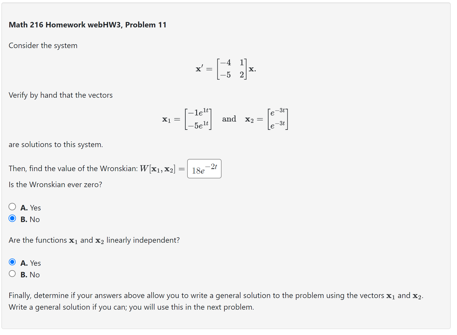 Solved for 11 i keep getting part a wrong and idk why, for | Chegg.com