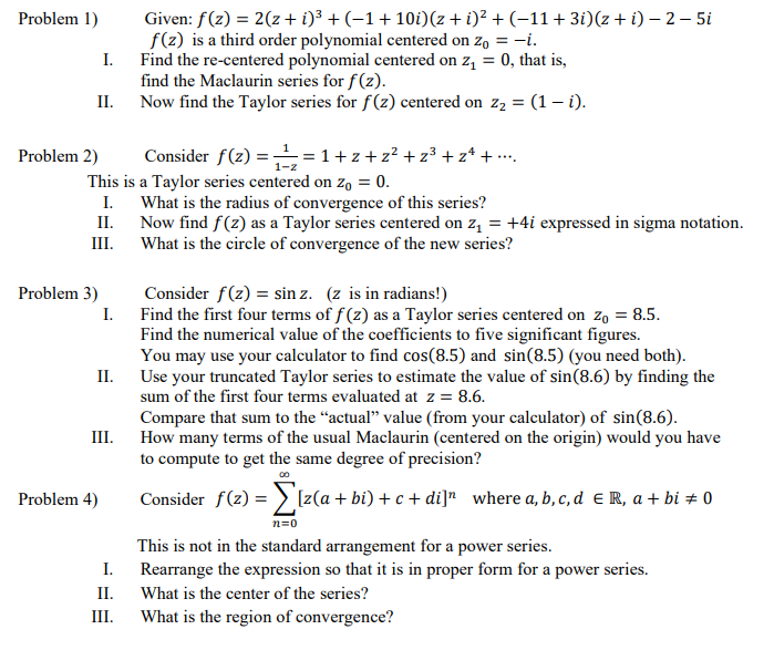 Solved Problem 1) Given: | Chegg.com