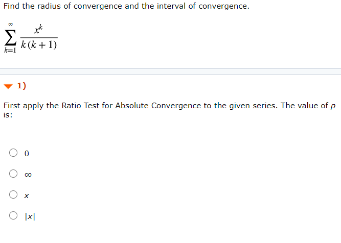 Solved Find the radius of convergence and the interval of | Chegg.com
