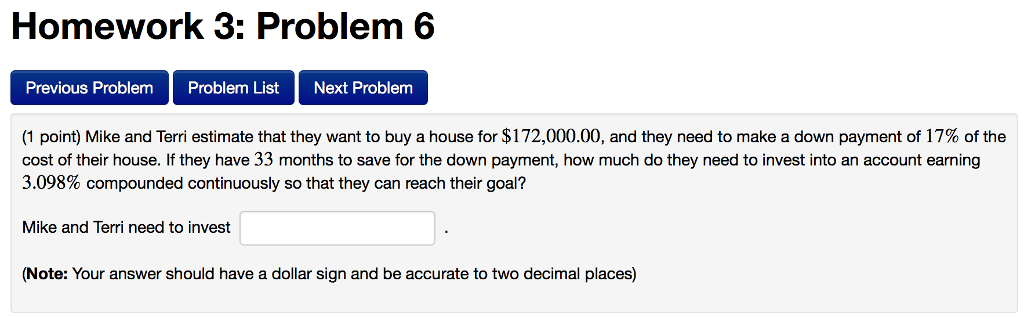Solved Homework 3: Problem6 Previous Problem Problem List | Chegg.com Solved Homework 3: Problem6 Previous Problem Problem List | Chegg.com