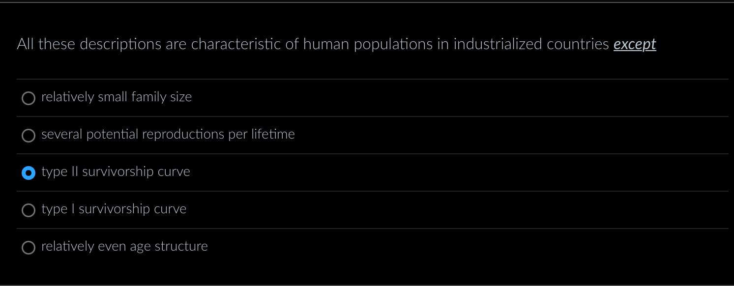 Solved All these descriptions are characteristic of human | Chegg.com
