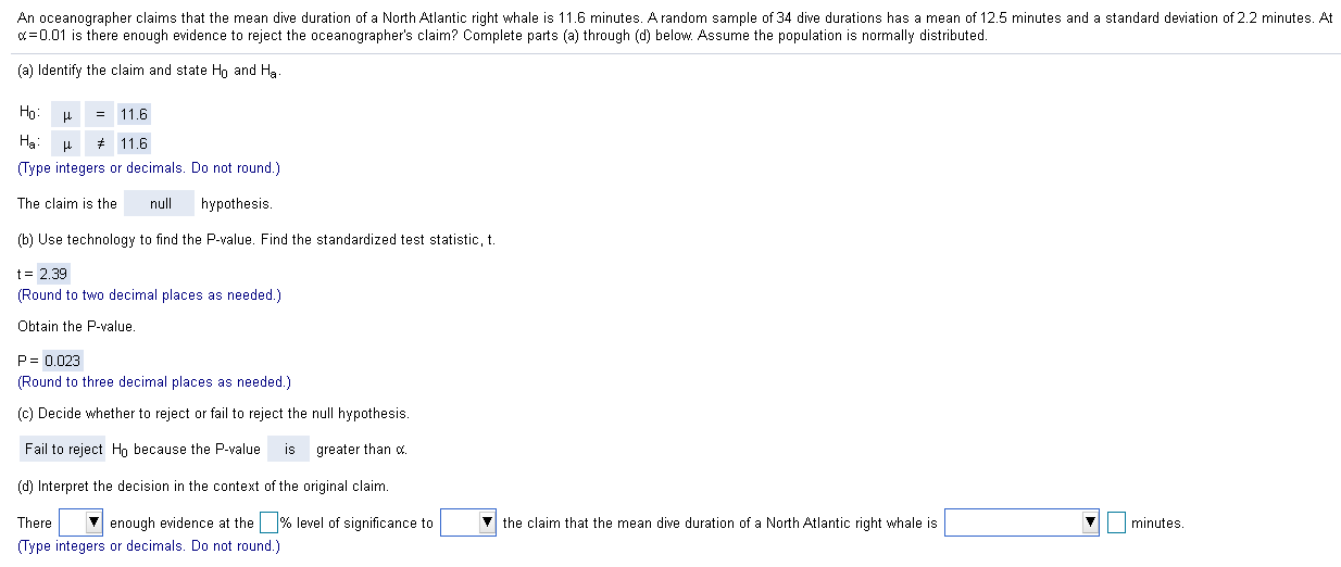 Solved I need help with part D) First drop down box options: | Chegg.com