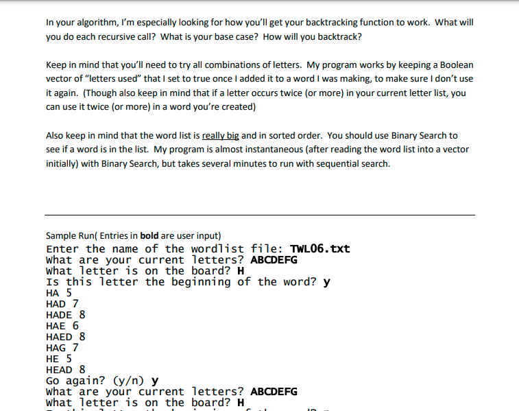 Solved CS210 HW3 Algorithm due Monday, Feb 29 Program due | Chegg.com