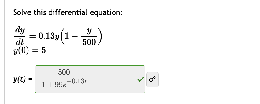 Solved Solve the following differential equation by using | Chegg.com