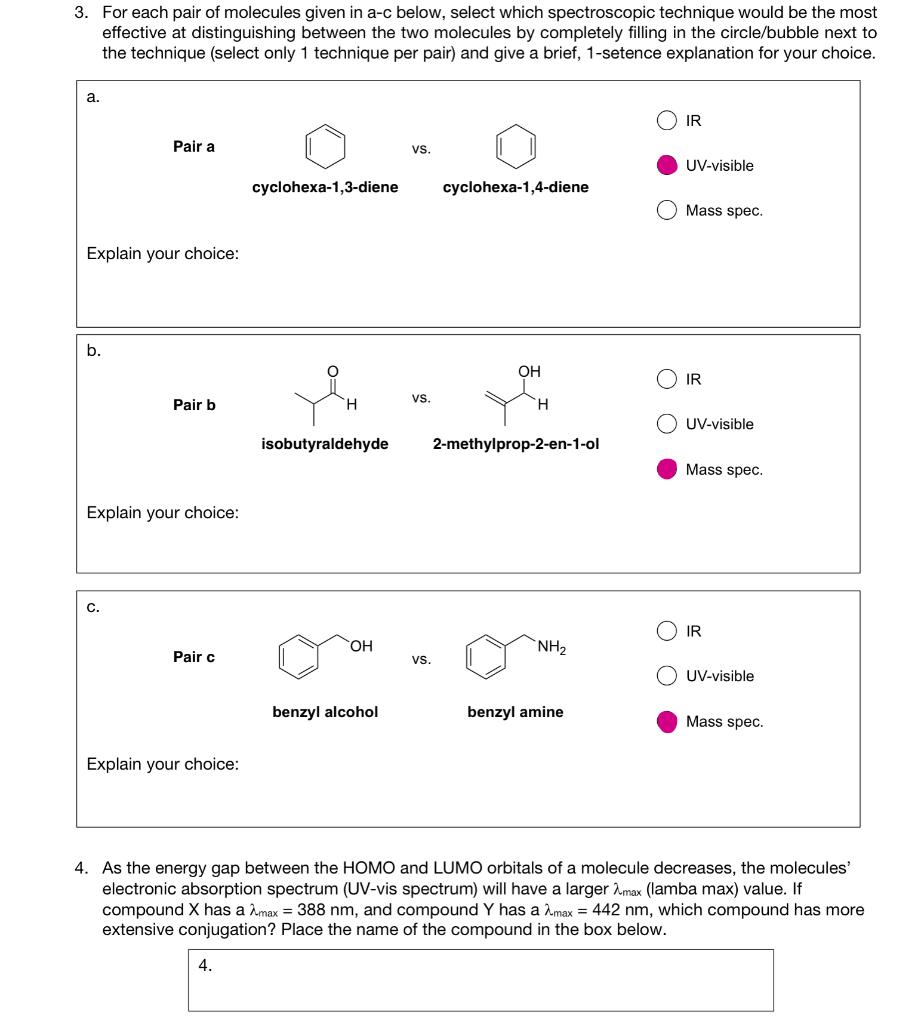 Solved not sure if the selected options are correct, if you | Chegg.com
